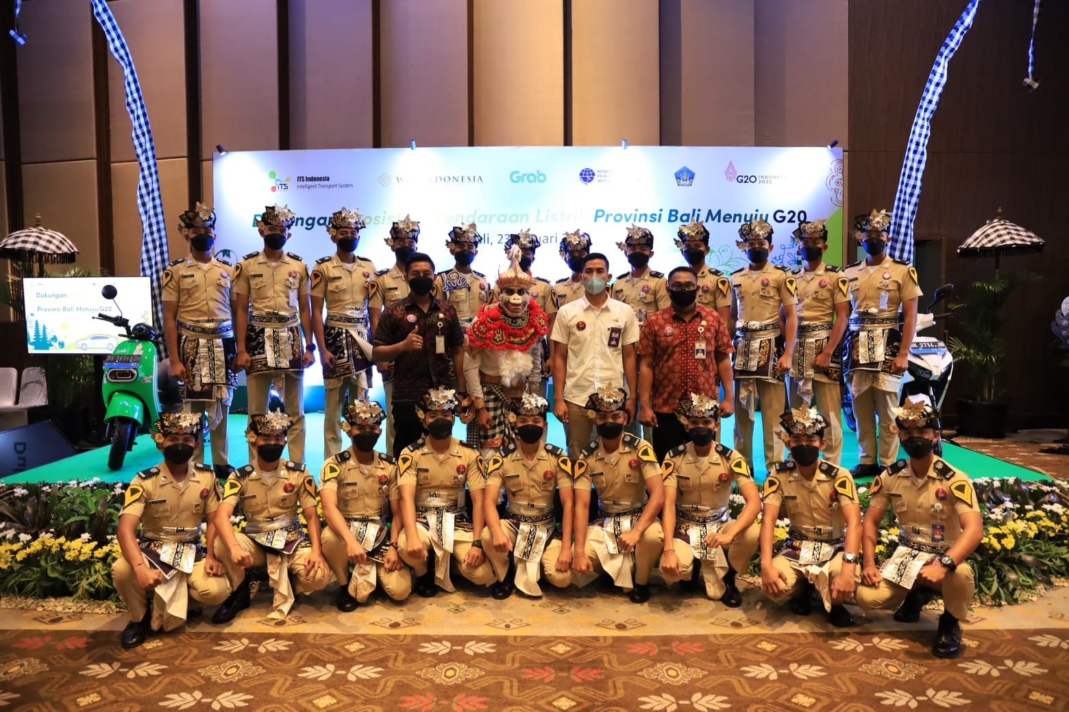 BALEGANJUR TARUNA POLTRADA BALI MERIAHKAN ACARA PEMBUKAAN “BALI’S ...