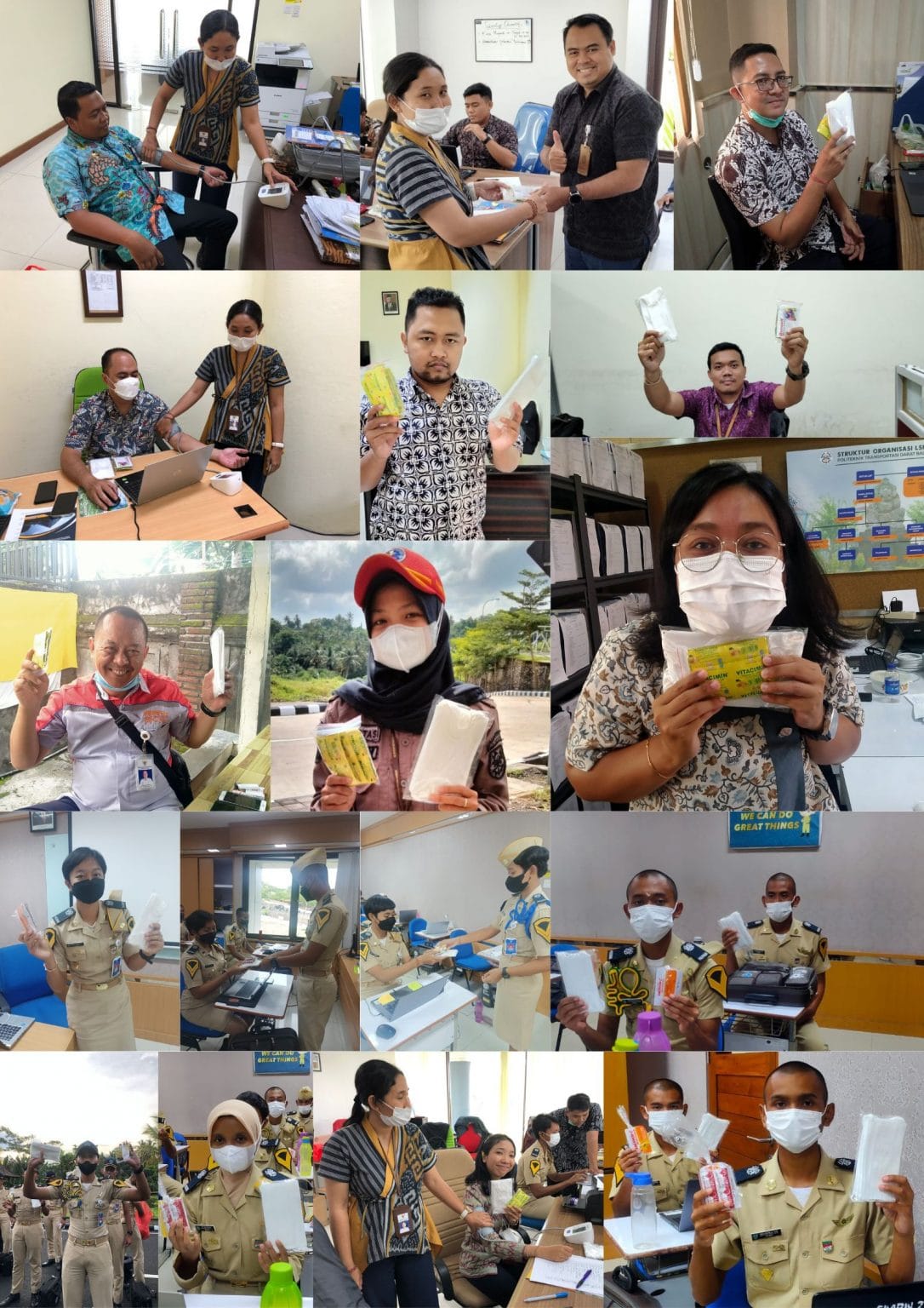 Pengecekan Kesehatan Rutin Dan Peningkatan Imunitas Kepada Pegawai dan ...