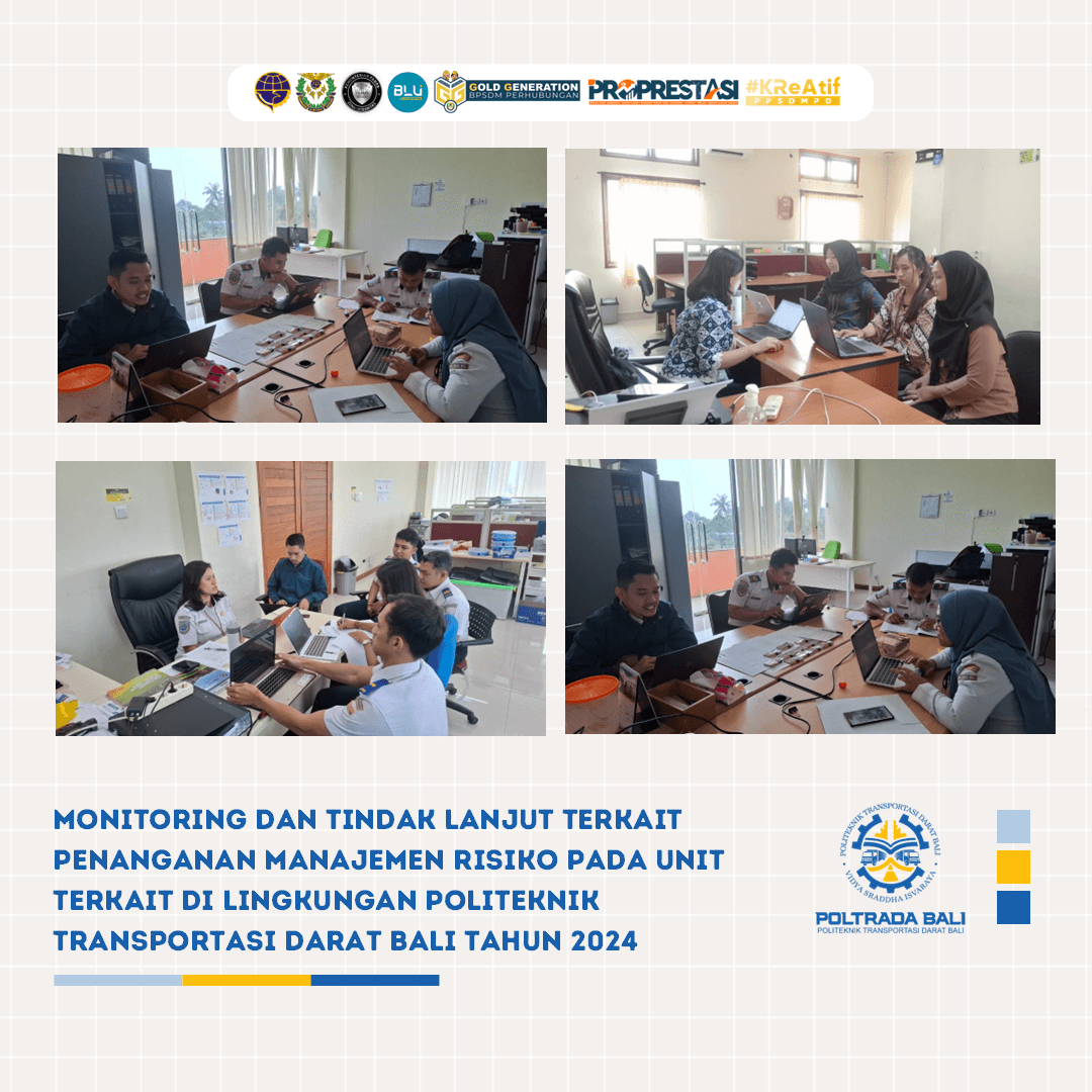 MONITORING DAN TINDAK LANJUT TERKAIT PENANGANAN MANAJEMEN RISIKO PADA ...